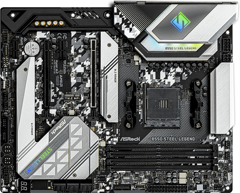 Материнская плата ASRock B550 Steel Legend