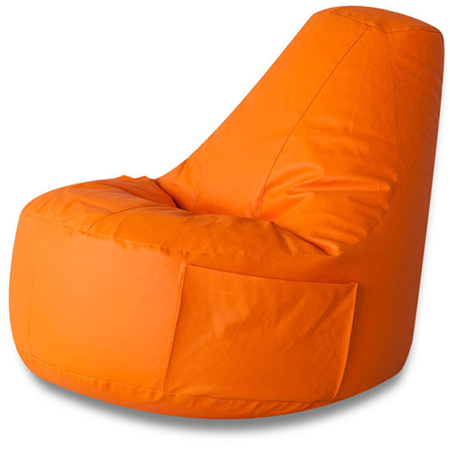 Dreambag Кресло Комфорт Оранжевое ЭкоКожа (Классический)
