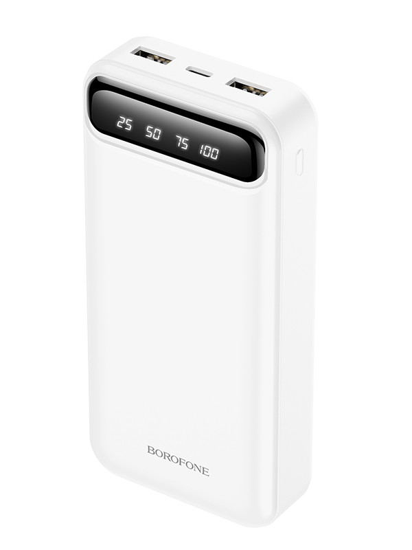 Внешний аккумулятор Borofone Power Bank BJ14A Freeway 20000mAh White