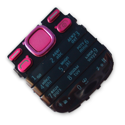 Клавиатура для Nokia 2690 <черно-розовый>