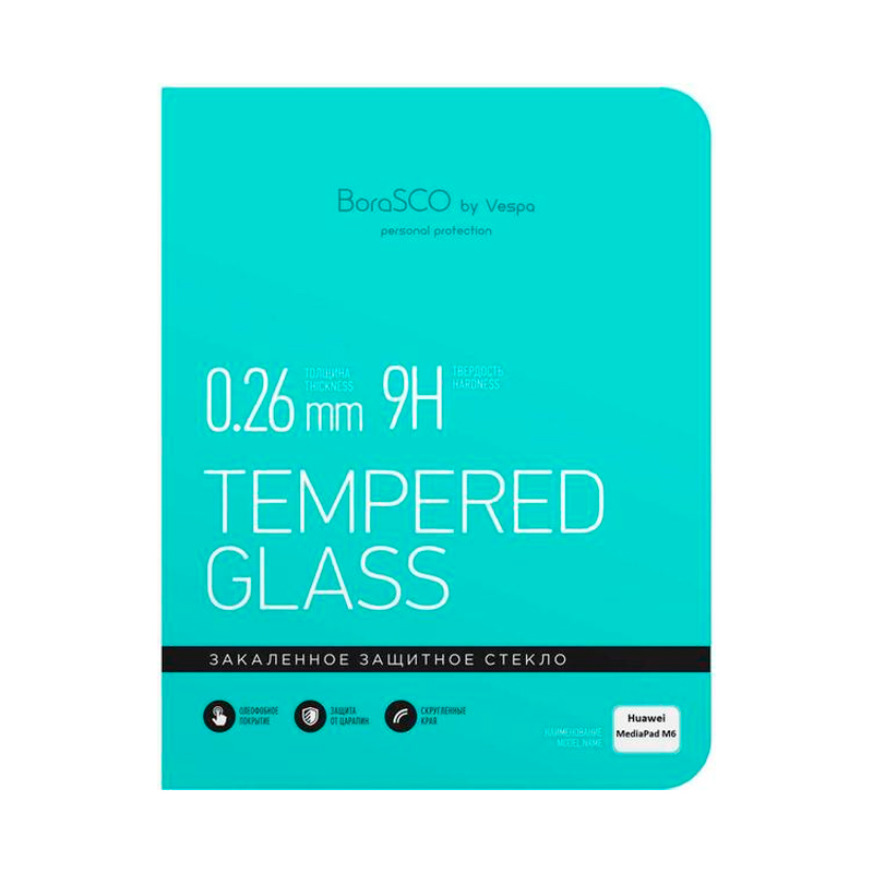 Защитное стекло BORASCO 39021 для Huawei MediaPad M6