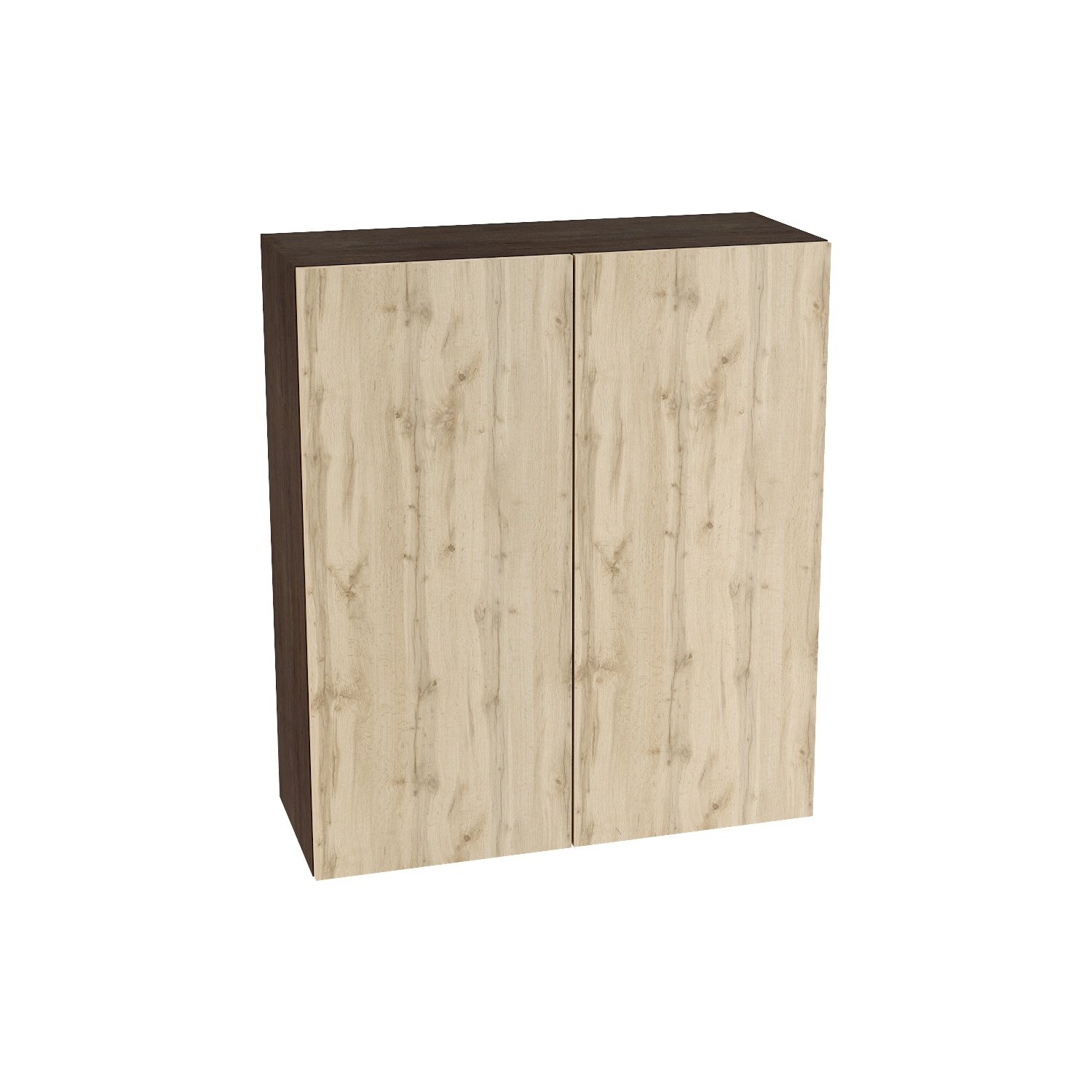 Навесной шкаф 809 с 2-мя дверцами МС Хелмер Сурская мебель ЛДСП  Дуб Кальяри/Вотан Ф50Н