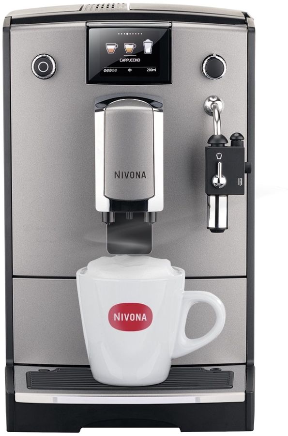 Кофемашина автоматическая Nivona NICR 675 Black/Silver