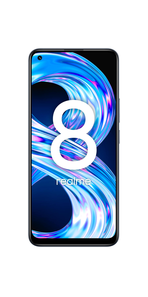 Смартфон Realme 8 6/128GB Punk Black (RMX3085)