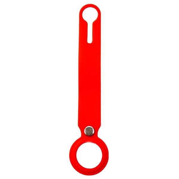 Чехол Red Line для Airtag силиконовый с зажимом, красный (УТ000025912)