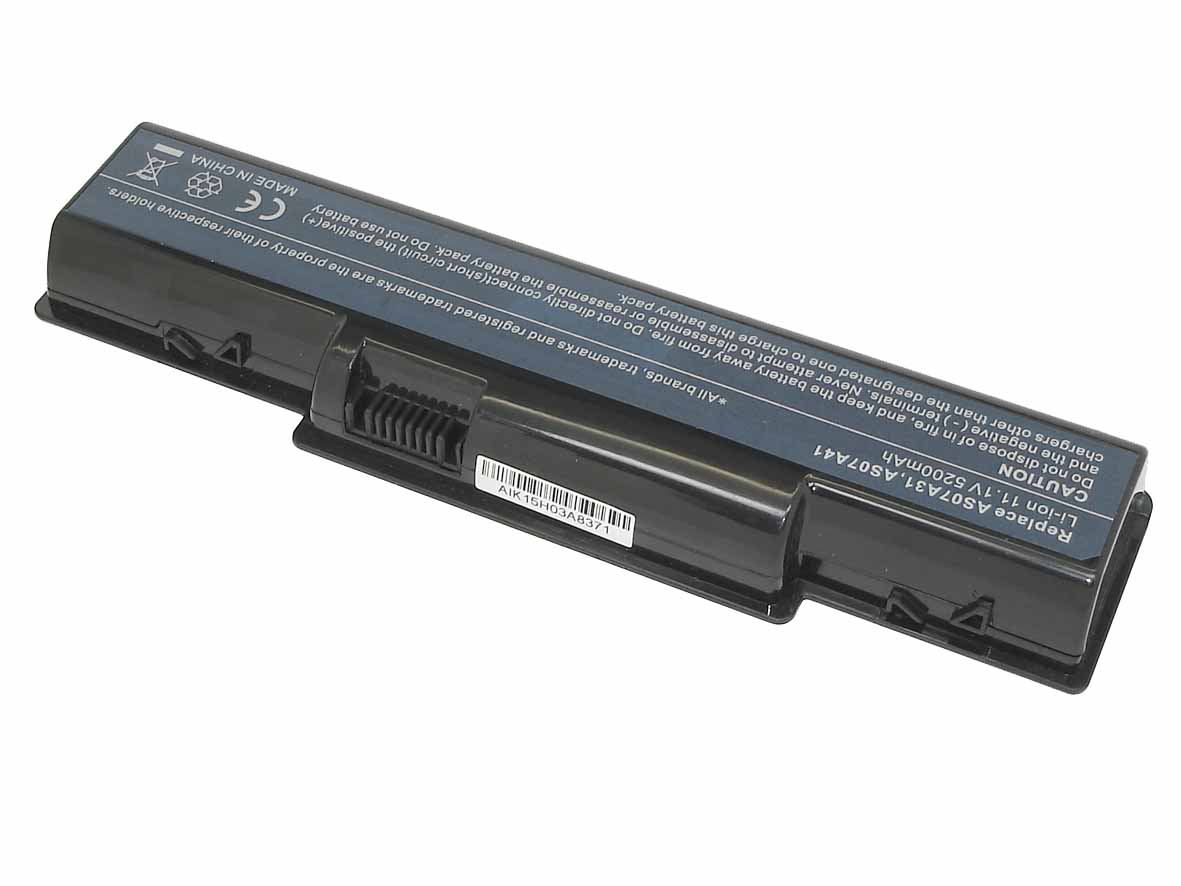 Аккумуляторная батарея OEM для ноутбука Acer Aspire 4710 AS07A31 5200mAh 10.8-11,1V