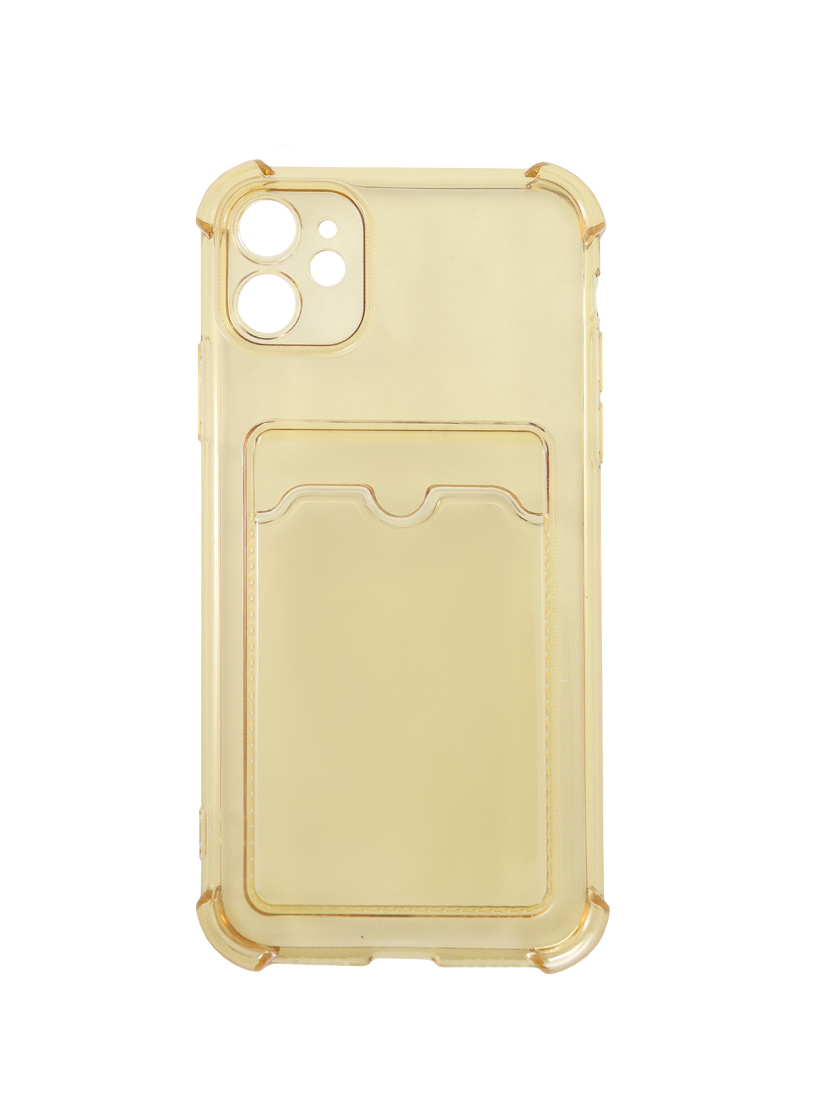 Чехол LuxCase с картхолдером для пластиковых карт, кейс с карманом на iPhone 11, 63570