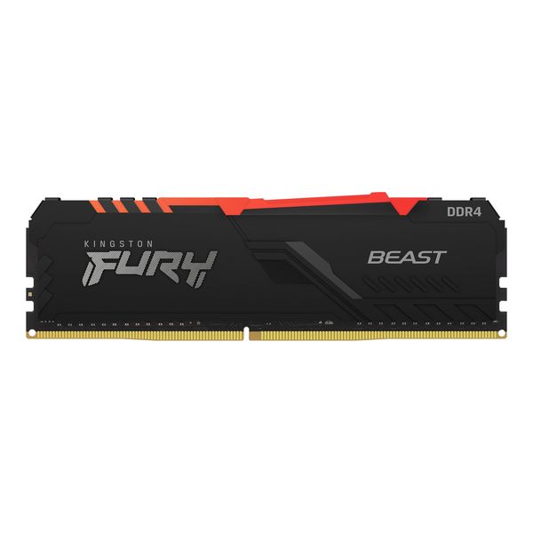 Оперативная память Kingston Fury Beast RGB 8Gb DDR4 3200MHz (KF432C16BBA/8)