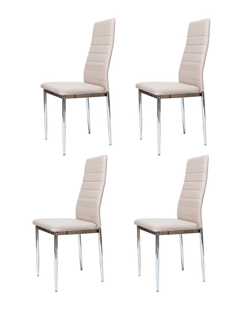 Комплект стульев 4 шт. La Room F 261-3, бежевый