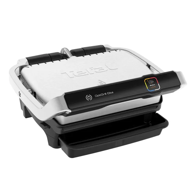 Умный электрогриль Tefal Optigrill Elite GC750D30 с датчиком определения толщины, 12 прогр