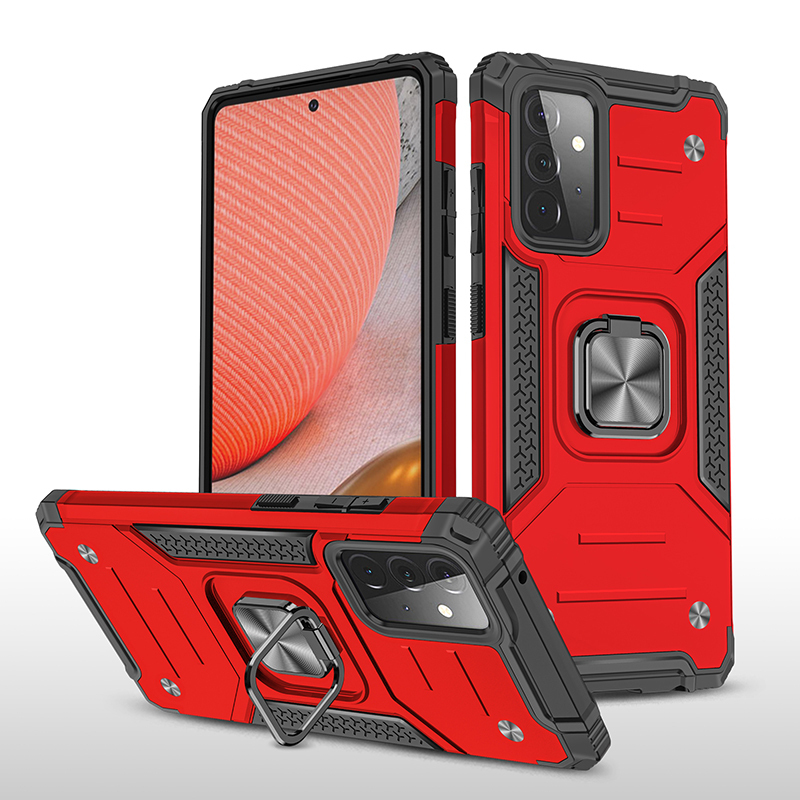 Чехол Legion Case для Samsung Galaxy A73 противоударный; красный