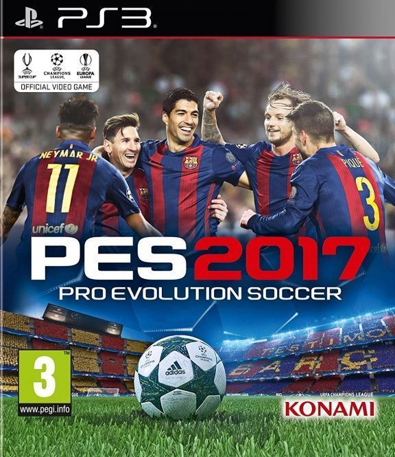 Игра Pro Evolution Soccer 2017 (PES 2017) Русская Версия (PS3)