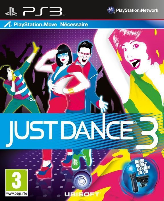 Игра Just Dance 3 c поддержкой PlayStation Move (PS3)