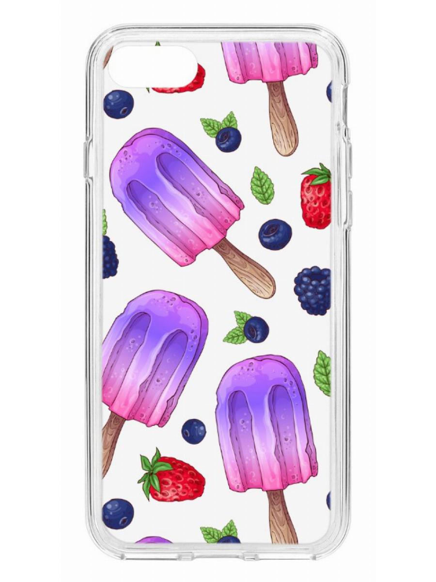 Чехол для Apple iPhone 7 / 8 / SE 2020 КRUЧЕ Print Ice Cream