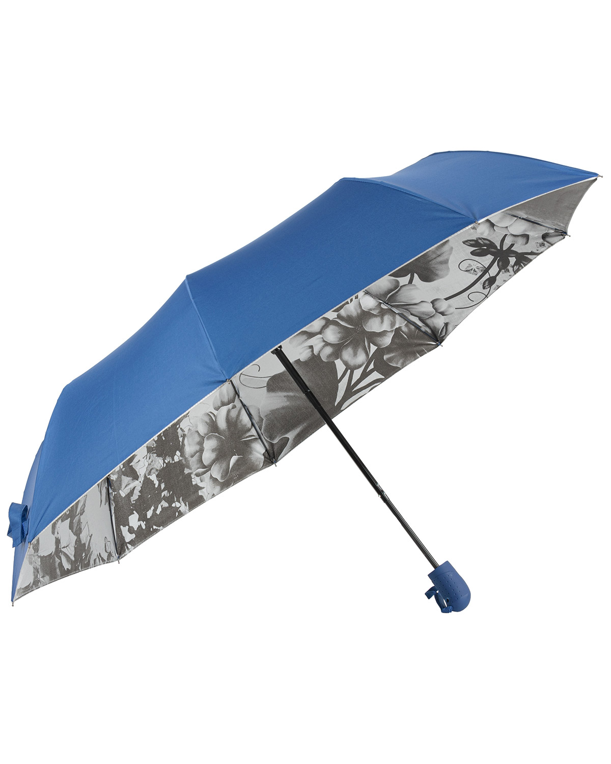 Зонт женский frei Regen 825-FCV синий/серебристый