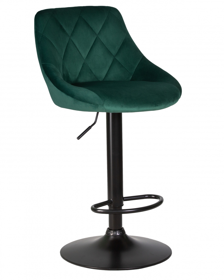 Барный стул Лого-М LOGAN BLACK D0000000000000010602, зеленый