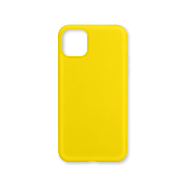 Чехол для iphone 11 Pro Max жёлтый Matte TPU