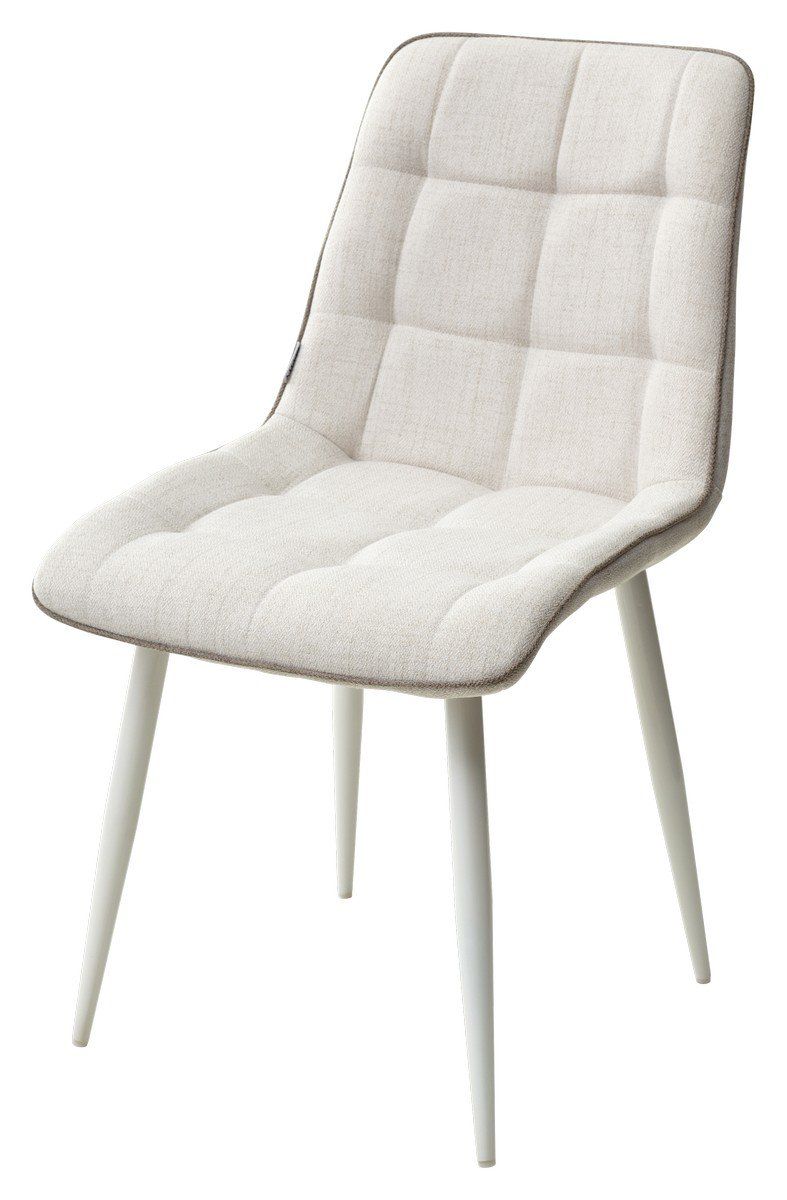 Комплект стульев 4 шт. M-City CHIC, топленое молоко/белый