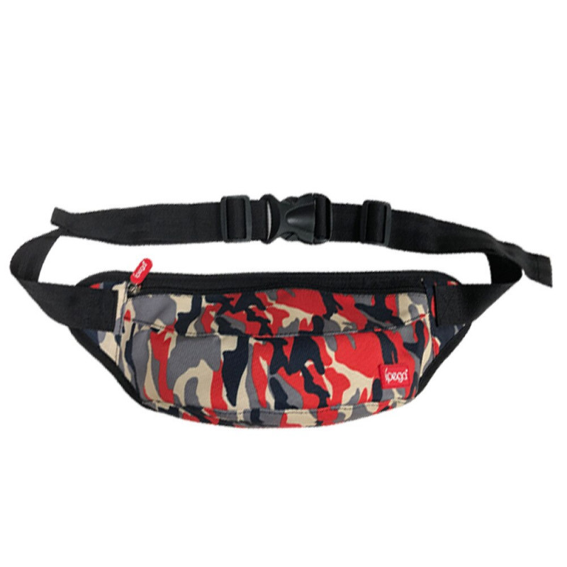 Сумка на пояс iPega Camouflage Sling Bag (красный камуфляж) для Nintendo Switch (PG-SW011)