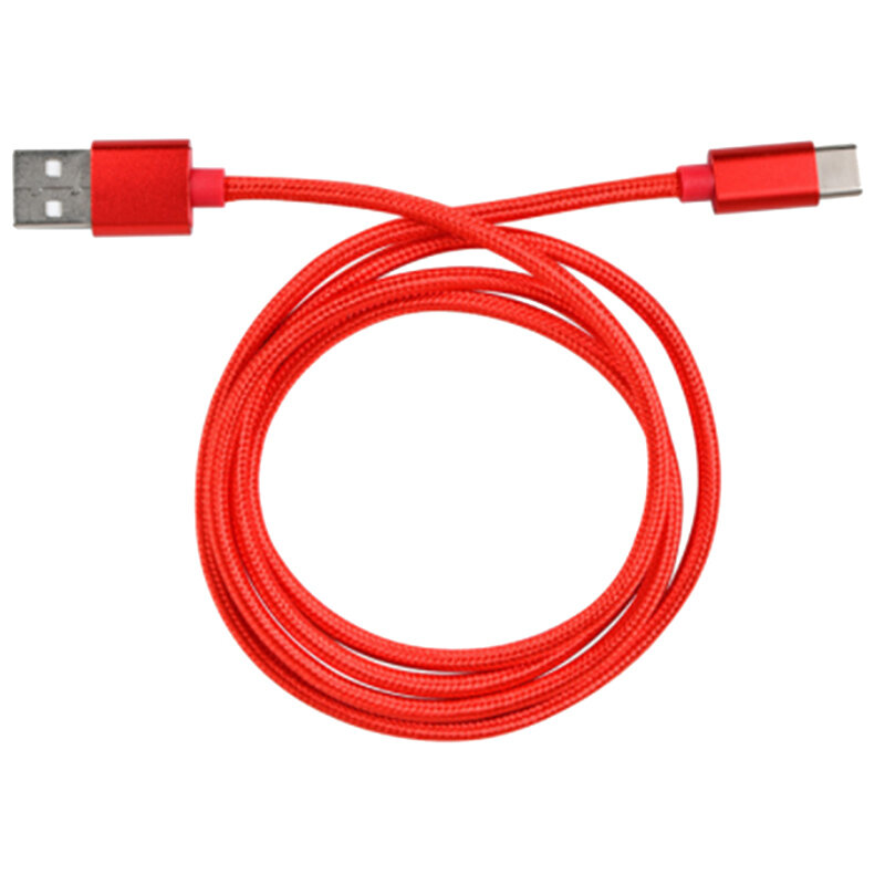 Кабель Energy ET-26 USB - Micro USB, 1 м, красный