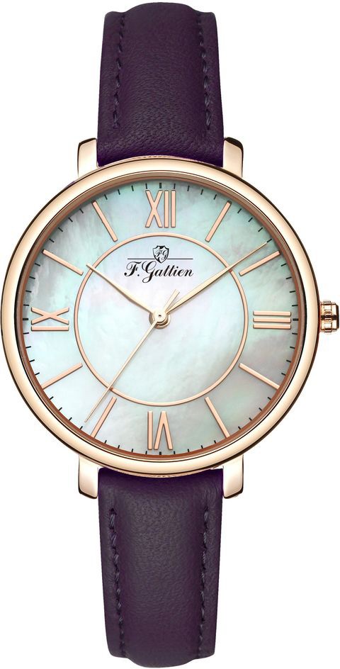 Наручные часы женские F.Gattien 8240-411-14 фиолетовые