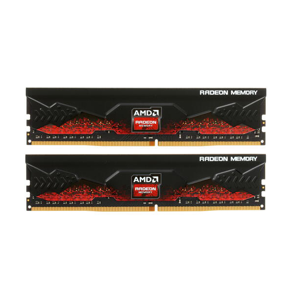 Оперативная память AMD 16Gb DDR4 3200MHz (R9S416G3206U2K) (2x8Gb KIT)