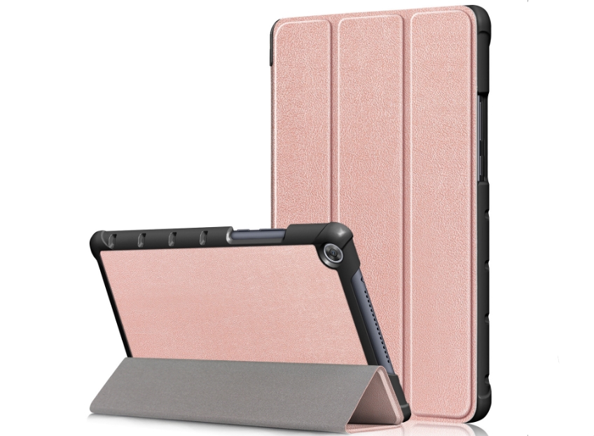 Чехол MyPads для HUAWEI MediaPad M5 Lite 8 розовое золото