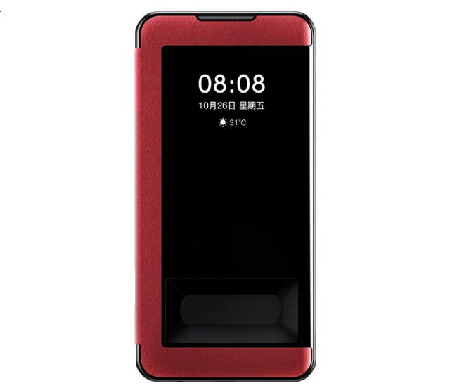 Чехол-книжка MyPads для Huawei Honor 50, Nova 9 красный