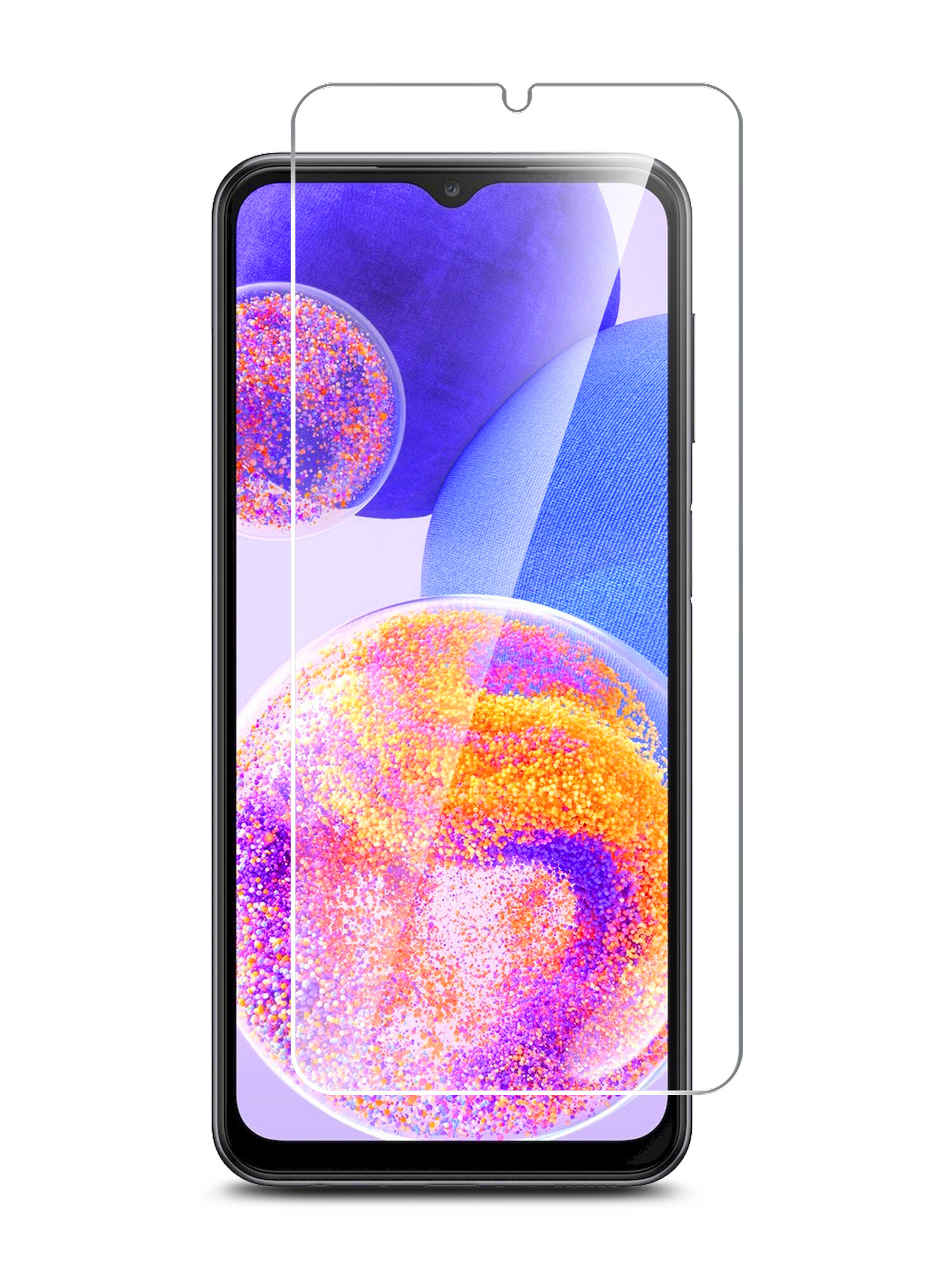 Гибридное защитное стекло Brozo на Samsung Galaxy A13/A23 4G
