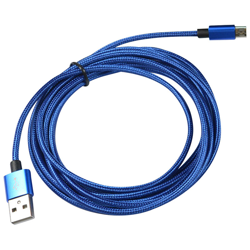 Кабель Energy ET-27 USB - Micro USB, 1 м, синий