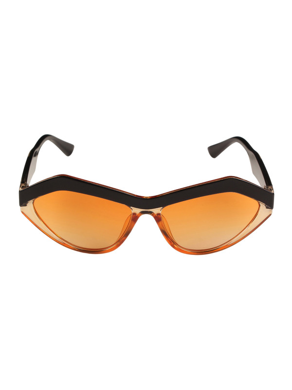 Солнцезащитные очки женские Pretty Mania DD003 оранжевые