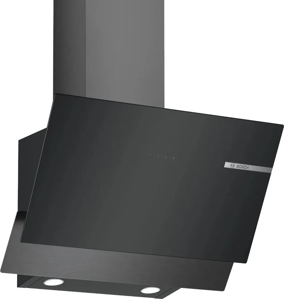 Вытяжка настенная Bosch DWK65AD30R черная
