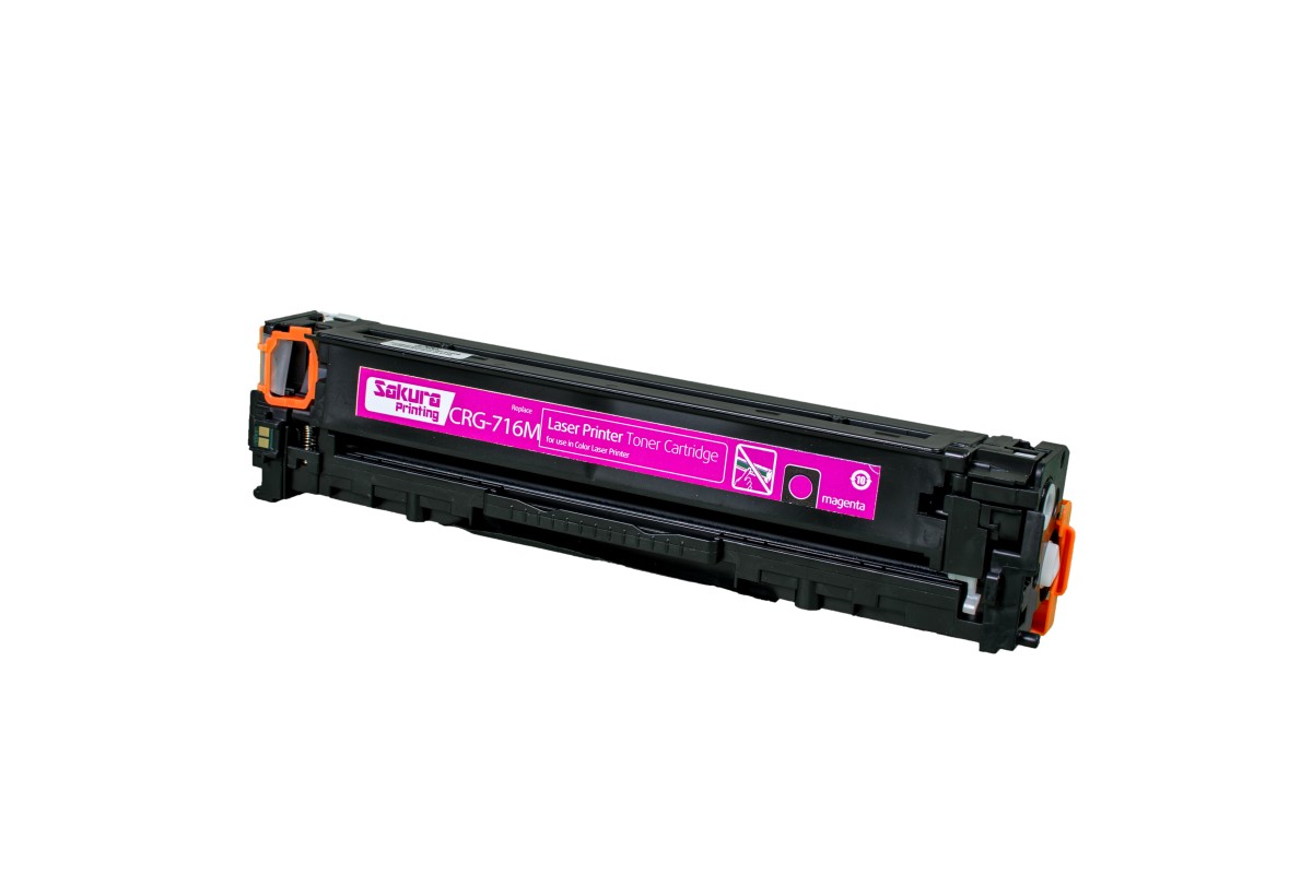 Катридж Sakura CRG716M/CB543A для HP, Canon LJ CM1312MFP, совместимый, Purple