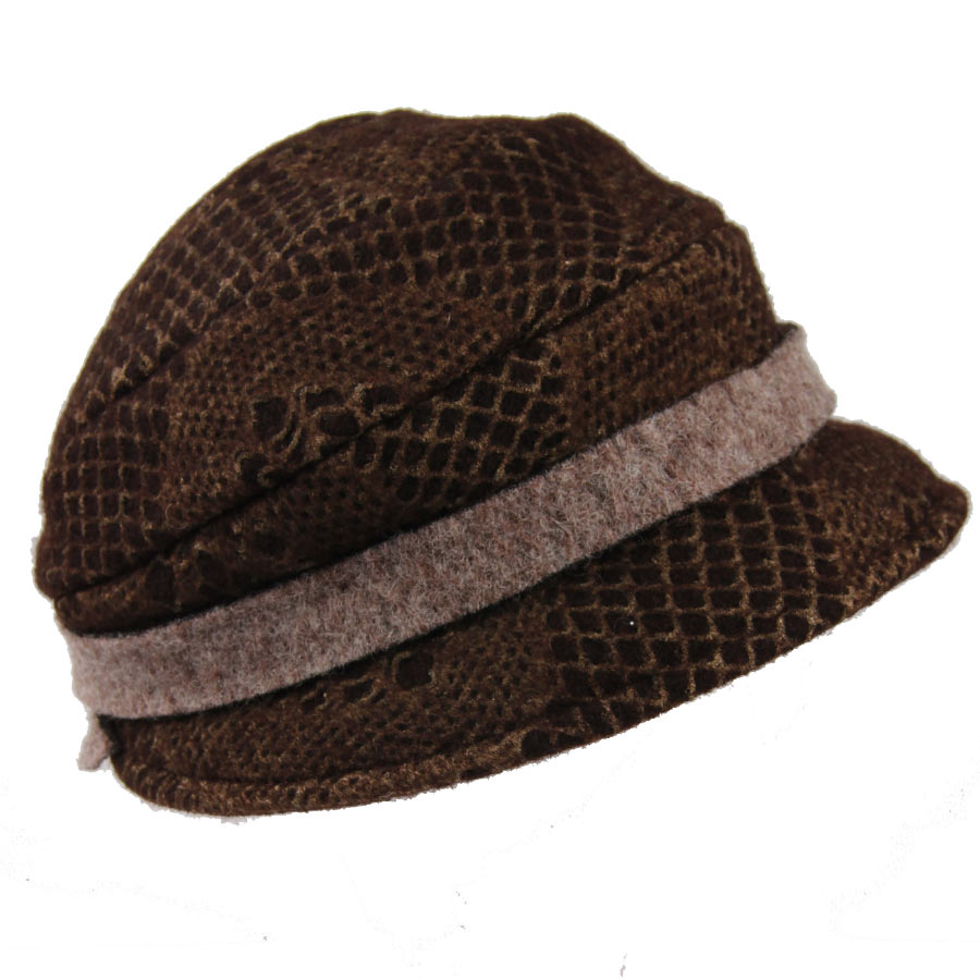 Шляпа женская Venera 9700993 бежевый, коричневый, р. 56-58