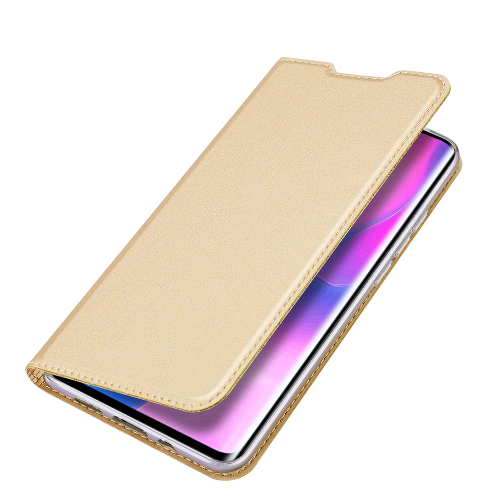 Чехол книжка Dux Ducis для Xiaomi Redmi Note 11 Pro 4G / 5G, Skin Series, золотой