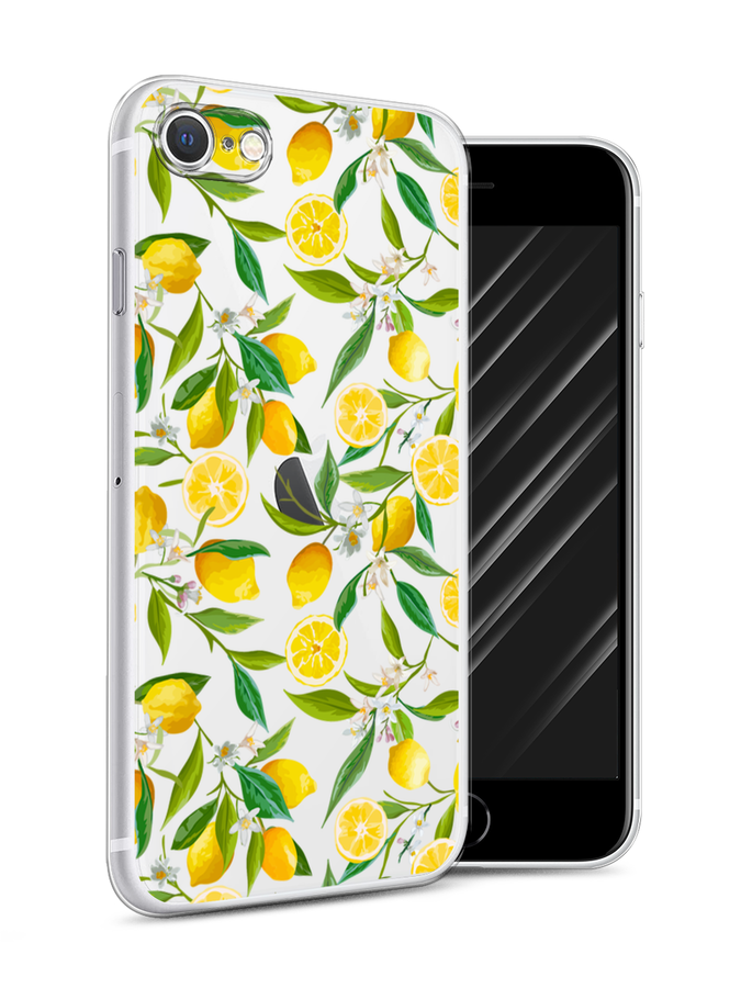 Чехол Awog на Apple iPhone 7 / Айфон 7 "Сочные лимоны"