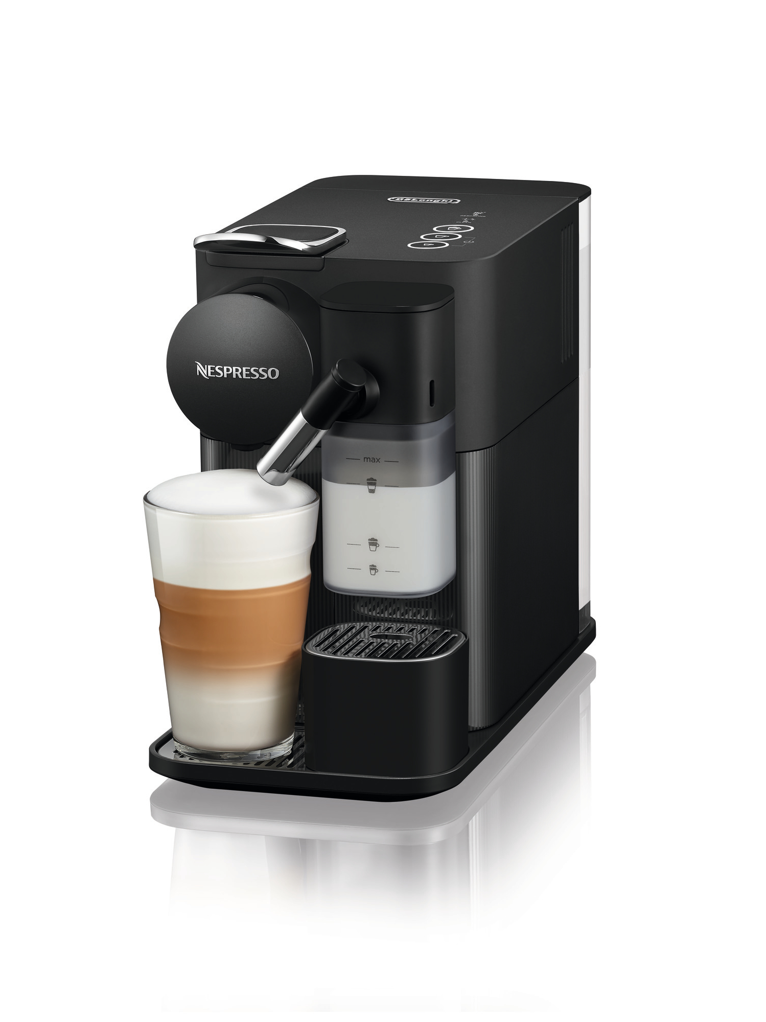 Кофемашина DeLonghi Nespresso Lattissima One Evo Black EN510.B