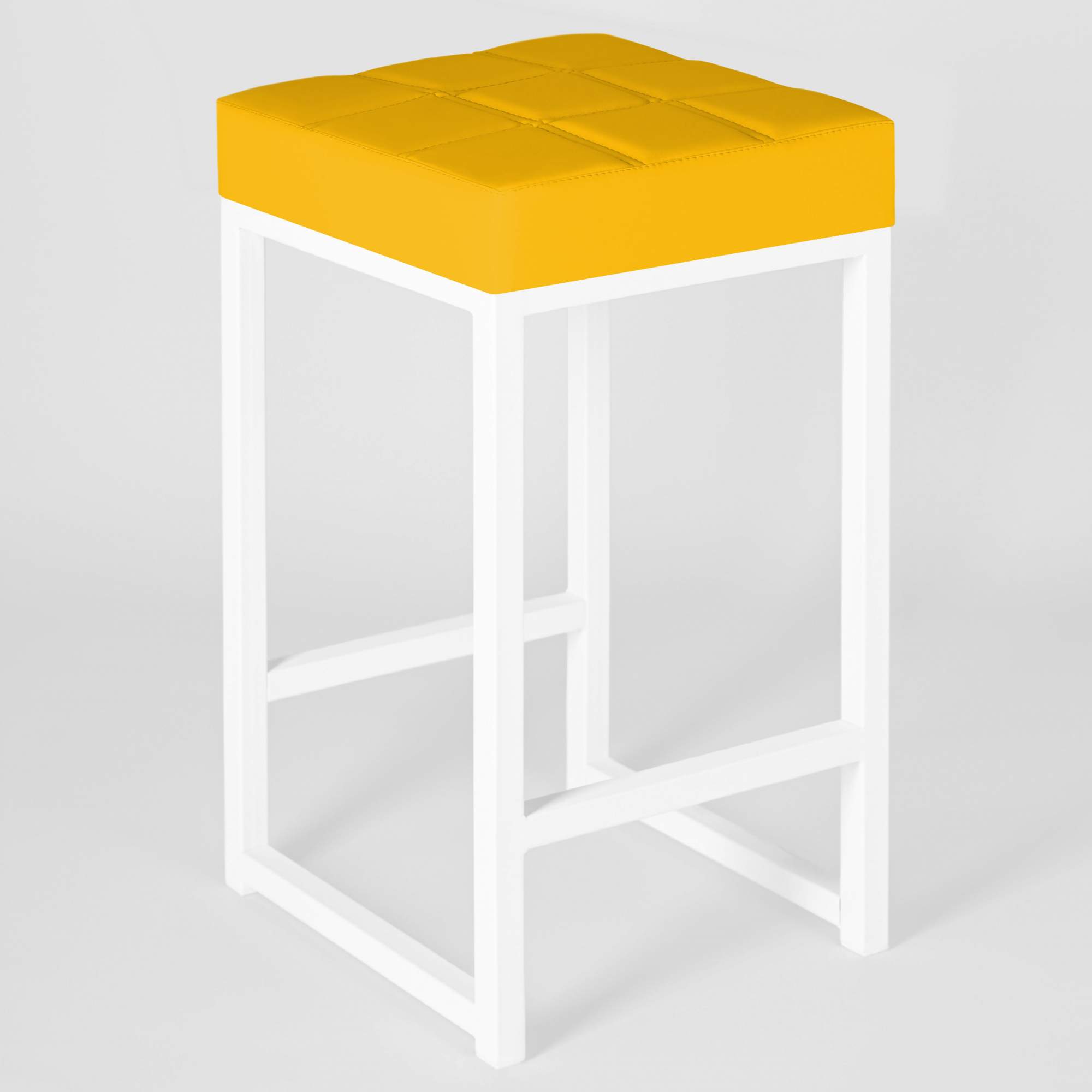 Полубарный стул для кухни SkanDy Factory, 66 см, желтый