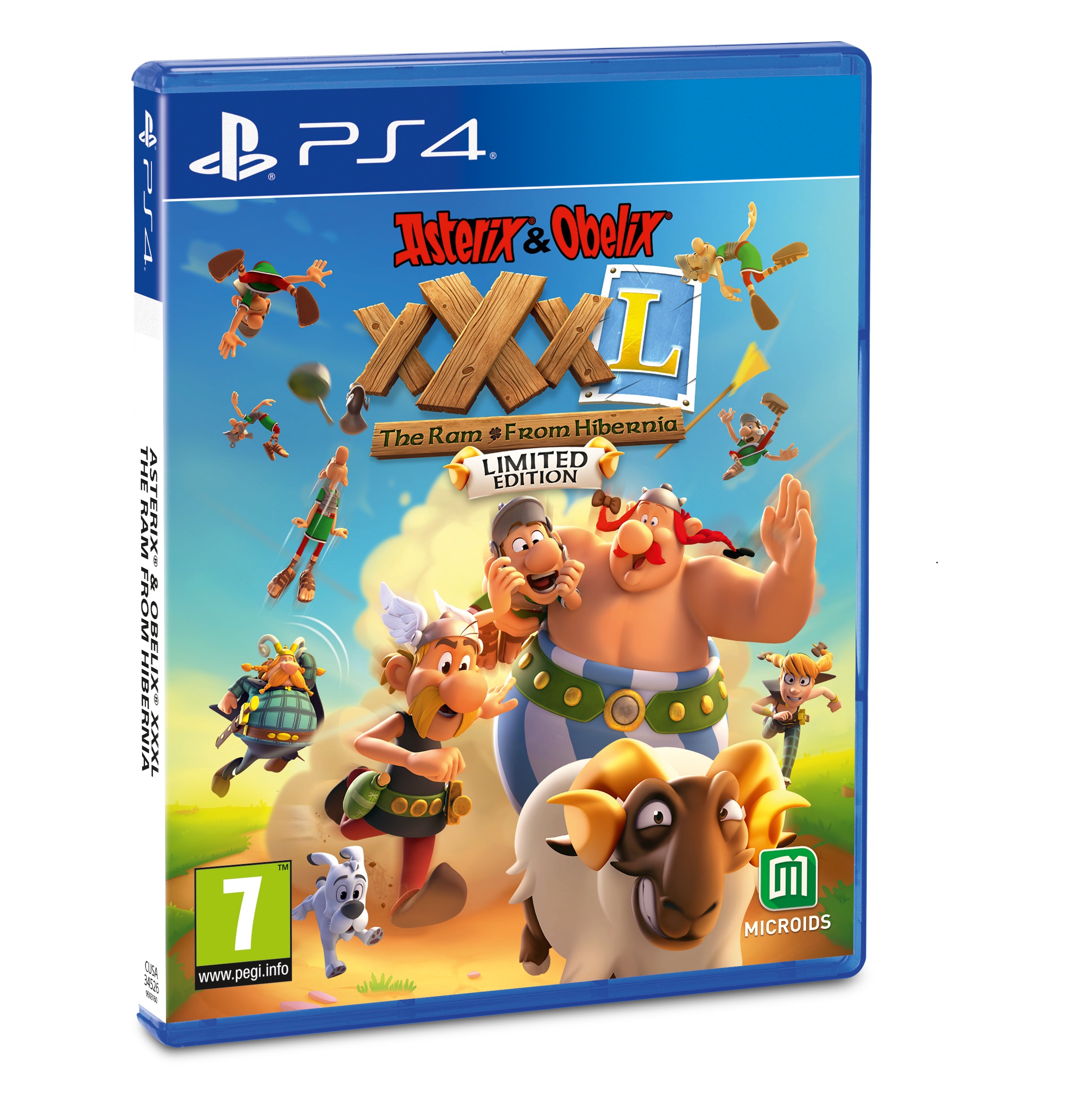 Игра Asterix & Obelix XXXL: The Ram From Hibernia - Limited Edition для Playstation 4