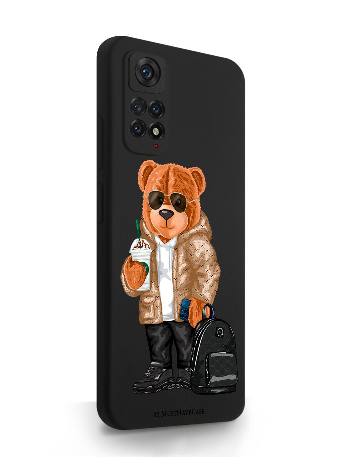 Чехол MustHaveCase для Xiaomi Redmi Note 11 Tony Style в очках Black