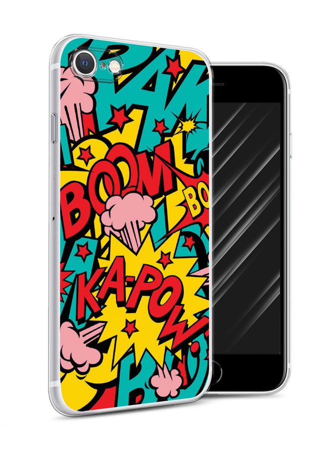 Чехол Awog на Apple iPhone 7 / Айфон 7 "Постер pop art"