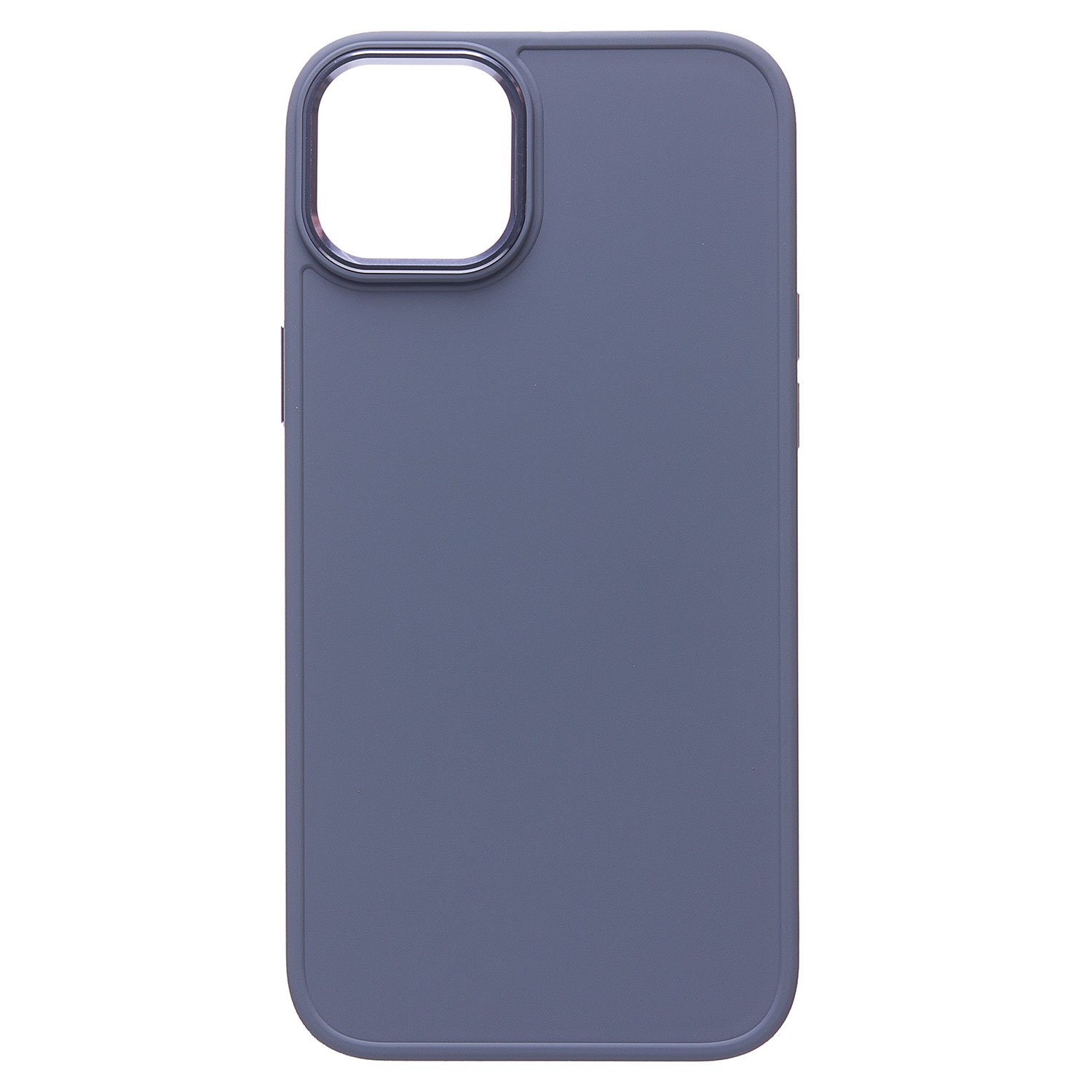 Чехол iPhone 14 Plus силиконовый матовый №6 <фиолетовый>