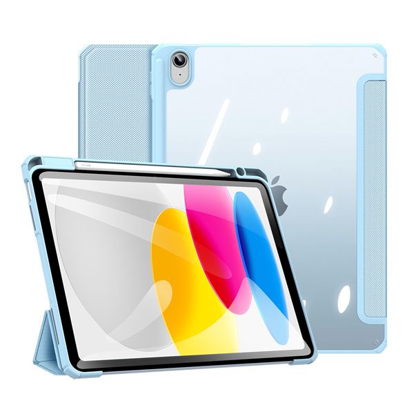 Чехол Dux Ducis 10 Generation Toby для Apple iPad 10 (2022) голубой (D131)