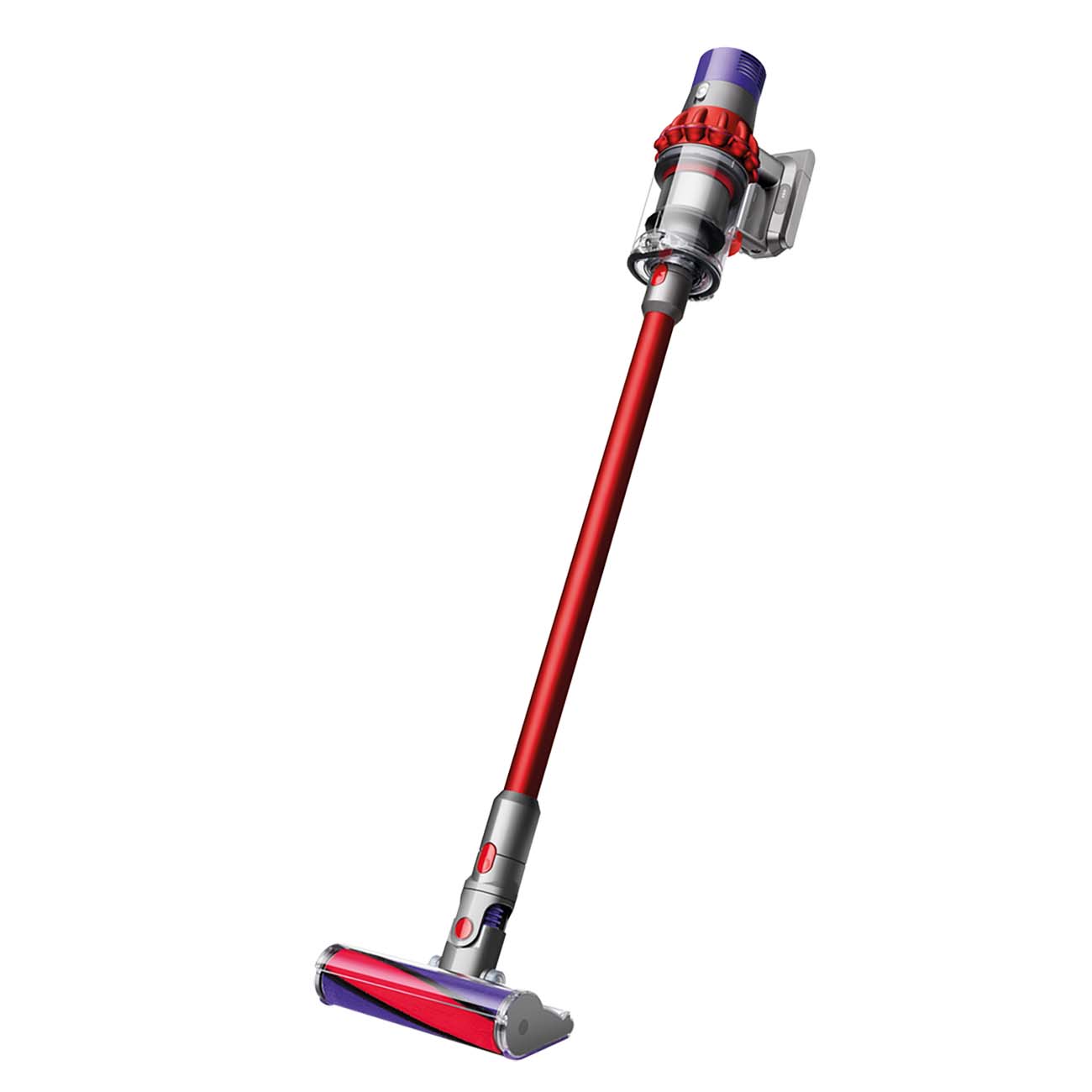 Пылесос Dyson v10 cyclone fluffy extra SV12 красный