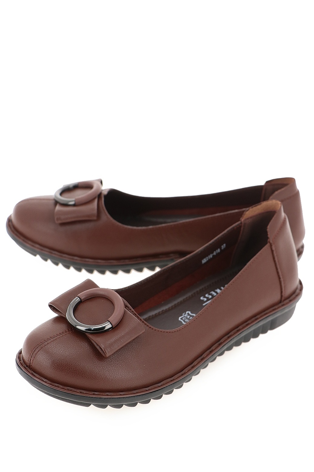 Туфли женские Baden NK016-016 коричневые 40 RU