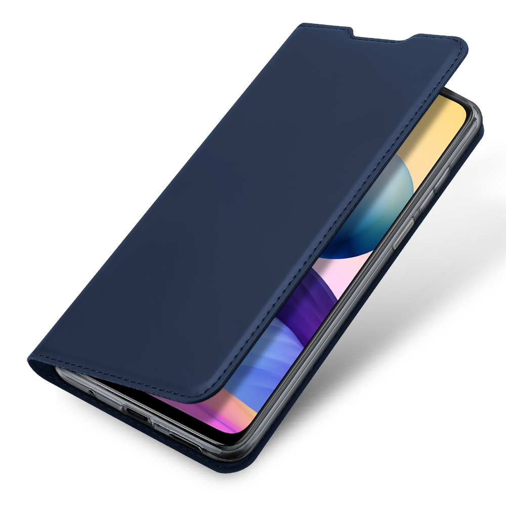 Чехол книжка для Samsung Galaxy A22 4G, Dux Ducis Skin Pro, синий