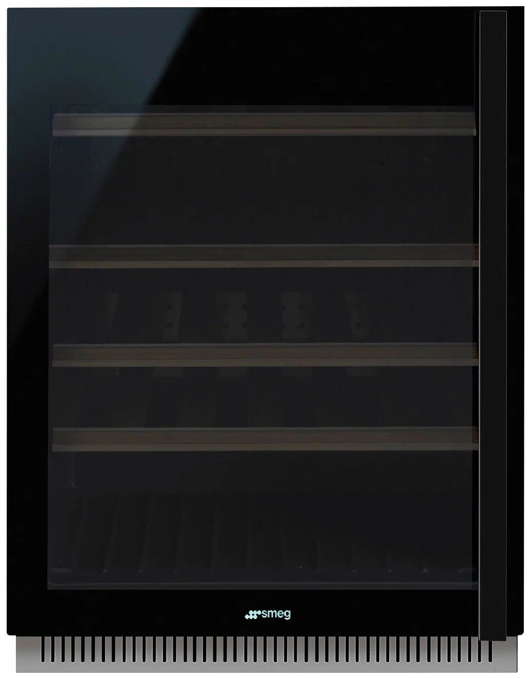 Встраиваемый винный шкаф Smeg CVI638LN3 черный