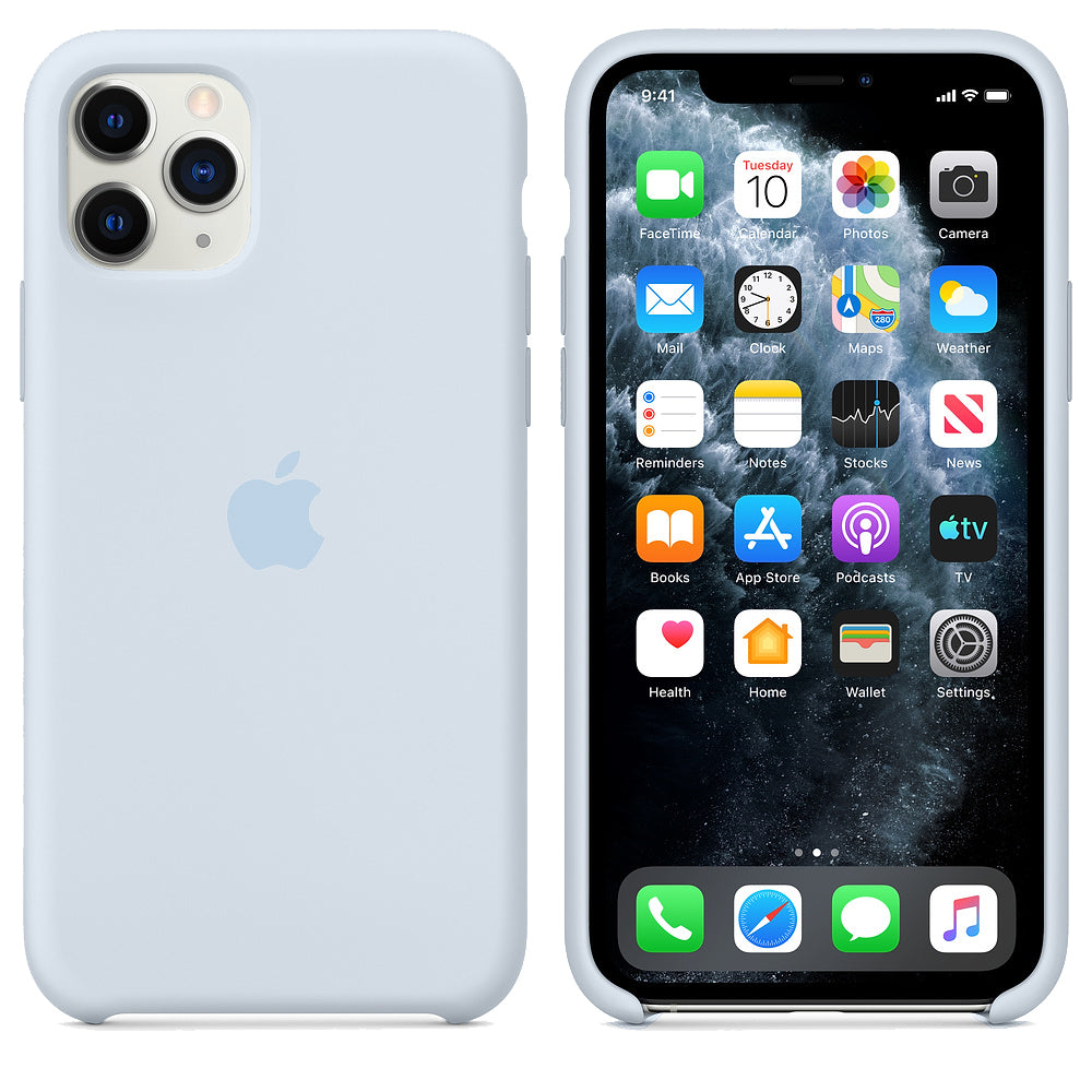 Чехол для Apple iPhone 11 Pro Silicone Case, небесный