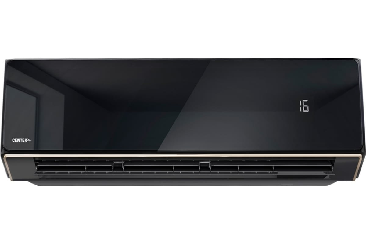 Сплит-система Centek черный, зеркало, скрытый LED дисплей, 23 дБ, компрессор GMCC CT-65H10