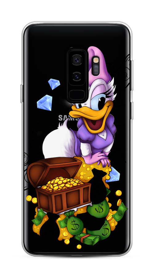 Чехол на Samsung Galaxy S9 Plus  "Rich Daisy Duck"